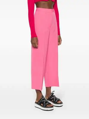 Stella McCartney Wide-leg Wool Trousers