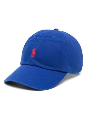 Polo Ralph Lauren Logo Embroidered Baseball Cap - Blue