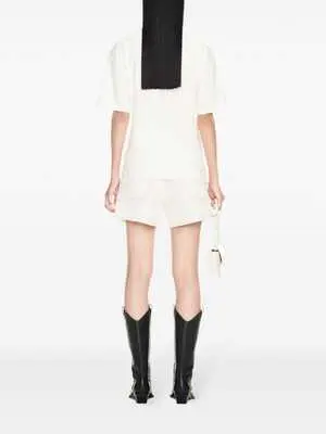 Off-White Arrows-motif Twisted Shirt - White