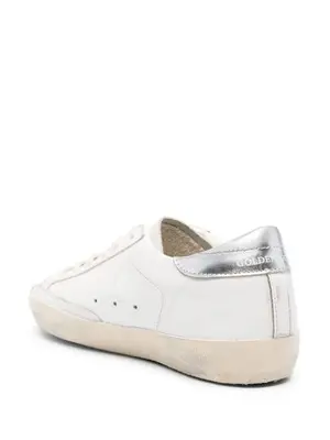 GOLDEN GOOSE Super-star Leather Sneakers - White