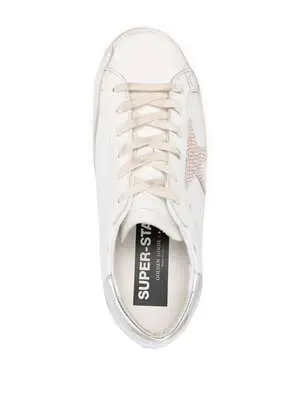 GOLDEN GOOSE Super-star Leather Sneakers - White
