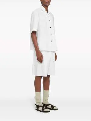 JIL SANDER Short-sleeve Cotton Shirt - White