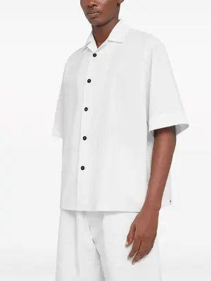 JIL SANDER Short-sleeve Cotton Shirt - White