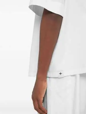 JIL SANDER Short-sleeve Cotton Shirt - White