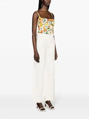 FRAME Le Jane Wide-leg Trousers