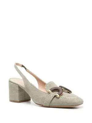 Roberto Festa Ibiza Denim Slingback Pumps