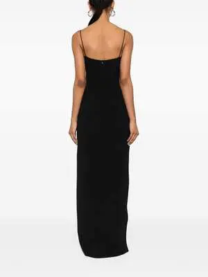 David Koma Metallic-appliqué Maxi Dress