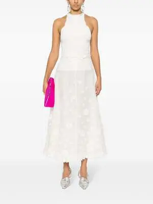 Zimmermann Matchmaker Lift Off Appliquéd Skirt