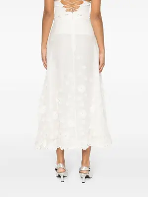 Zimmermann Matchmaker Lift Off Appliquéd Skirt