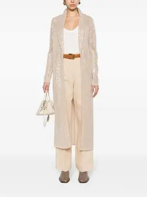 Ralph Lauren Sequinned Cashmere Cardigan-coat