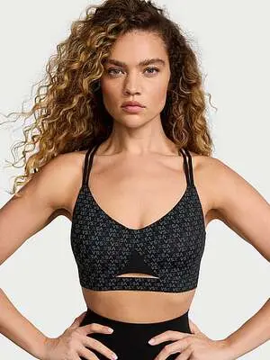 Victoria's Secret Vsx Elevate™ Strappy-comfort Sports Bra - Print
