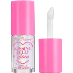 TOO FACED Kissing Jelly Lip Oil Gloss Strawberry Frosting