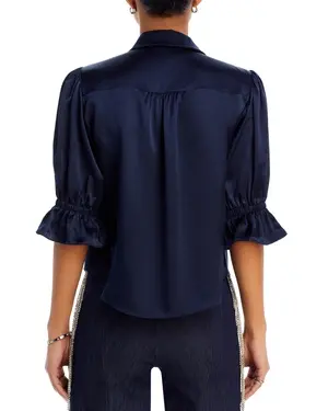 Cinq À Sept Fiona Top - Navy