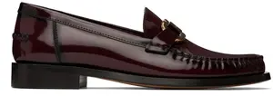 FERRAGAMO Ferragamo Burgundy Maryan Loafers - 007 Borgogna