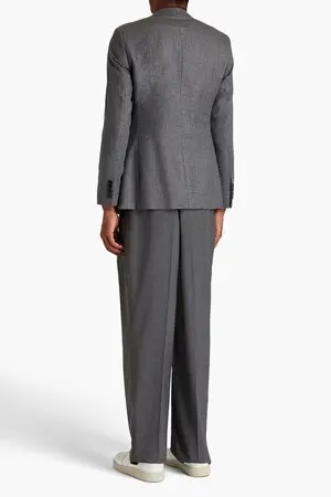 Sandro Woolflannel Blazer - Gray