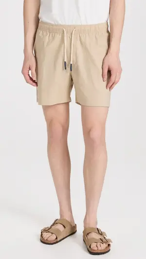Oas Linen Blend Shorts