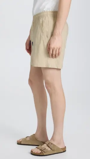 Oas Linen Blend Shorts