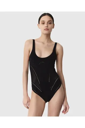 Stella McCartney Stellawear Bodysuit - Black