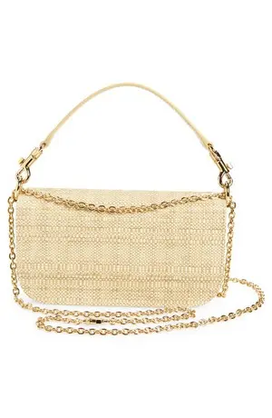 Dolce & Gabbana Raffia Top Handle Bag