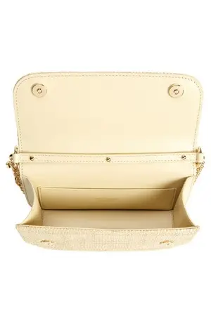 Dolce & Gabbana Raffia Top Handle Bag