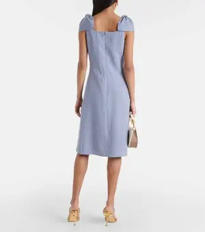 Chloé Linen Midi Dress