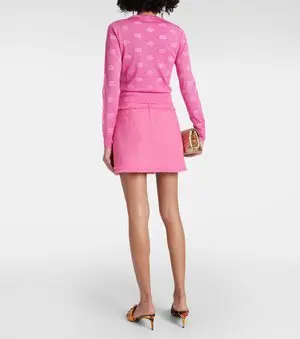 Dolce & Gabbana Wool And Silk Jacquard Sweater