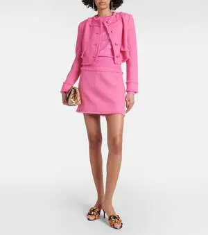Dolce & Gabbana Wool And Silk Jacquard Sweater