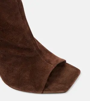 Paris Texas Amanda Suede Ankle Boots