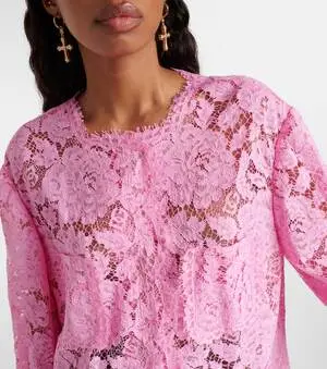 Dolce & Gabbana Lace Midi Dress