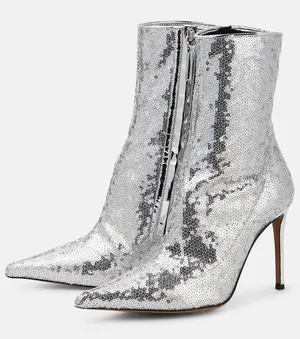 Alexandre Vauthier Sequined Ankle Boots