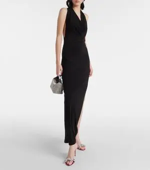 Alexandre Vauthier Shooting Embellished Mules