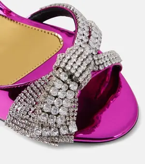 Alexandre Vauthier Shooting Embellished Mules