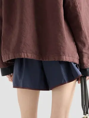 Prada Re-nylon Shorts - Blue
