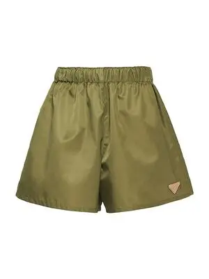 Prada Re-nylon Shorts Green