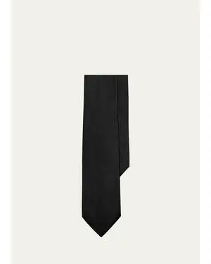 Ralph Lauren Purple Label Ralph Lauren Purple Label Peau De Soie Neck Tie Black