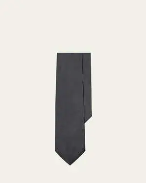 Ralph Lauren Purple Label Ralph Lauren Purple Label Peau De Soie Neck Tie Grey