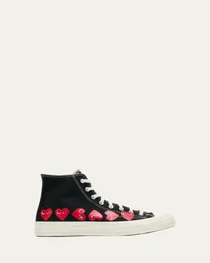 Comme Des Garçons X Converse Chuck 70 High-top Sneakers - Black