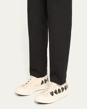 Comme Des Garçons X Converse Chuck 70 Low-top Sneakers - Off White