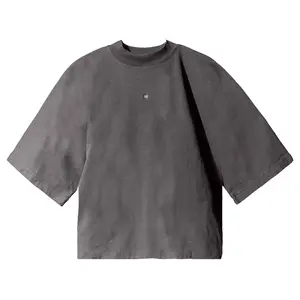 Yeezy Engineered Balenciaga Logo No Seam Tee 'dark