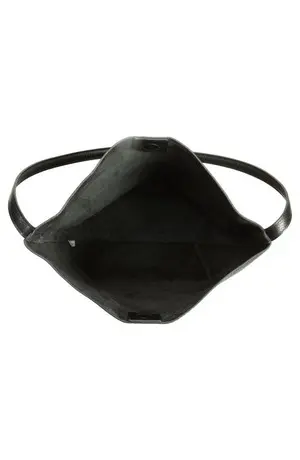 MANSUR GAVRIEL Everyday Cabas Leather Hobo Bag - Black