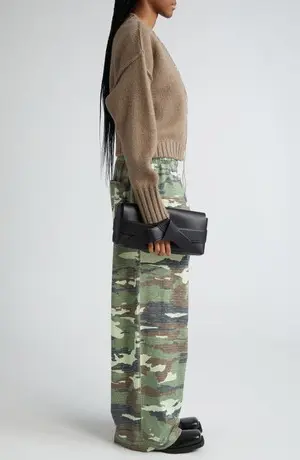 Acne Studios Musubi Elongated Leather Bag