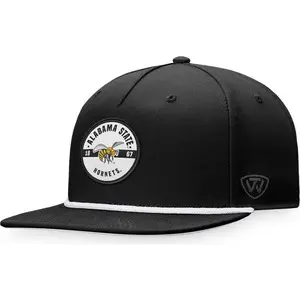 Top Of The World Alabama State Hornets Bank Hat - Black