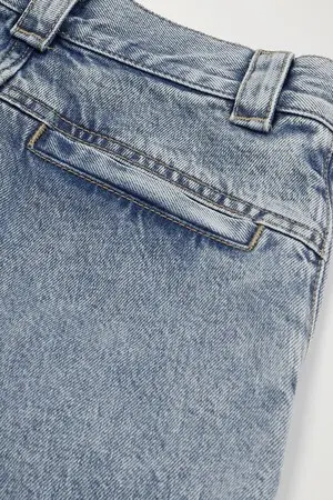 Givenchy High-rise Straight-leg Cargo Jeans - Blue