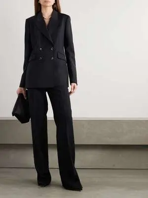 Gabriela Hearst Vesta Wool-crepe Pants