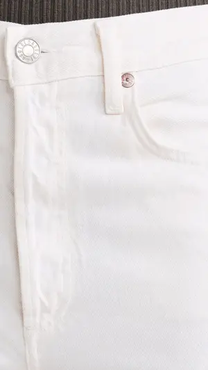 AGOLDE 90s Crop Loose Straight Jeans - Fortune Cookie
