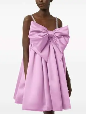 Nina Ricci Bow Sleeveless Dress - Pink