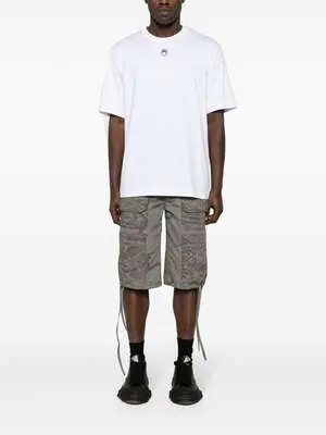 MARINE SERRE Moon Logo Jersey Crewneck T-shirt - White