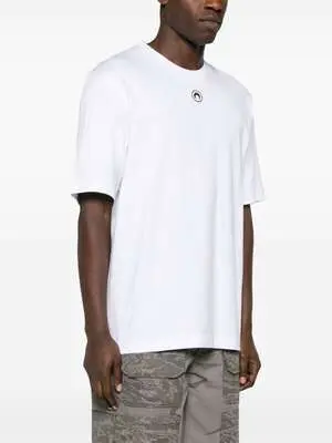 MARINE SERRE Moon Logo Jersey Crewneck T-shirt - White