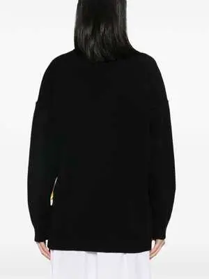 MSGM Floral Intarsia Knit Jumper