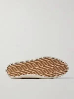 GOLDEN GOOSE Soul-star Distressed Suede Sneakers - Neutrals